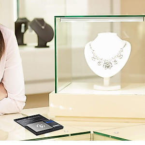 Smart Weigh Digital Pocket Gram Scale,100g x 0.01g Digital Gram Scale, Jewelry Scale, Food Scale, Kitchen Scale Black, Battery Included