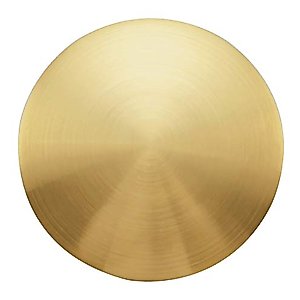 RANDOM Brushed Gold Sink Drain Without Overflow Bathroom Pop Up Drain Faucet Assembly Stopper Vessel Vanity Sink. (Brushed Gold).