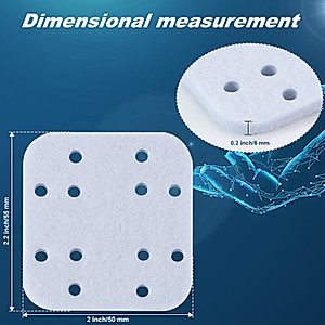 PANDEELS LV600S Humidifier Pads Filter 20 Pcs Mineral Absorption Pad for LEVOIT Humidifiers Pad LV600HH OasisMist450S