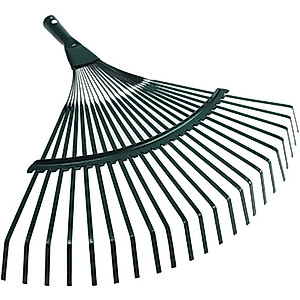 SGerste 22 Teeth Heavy Duty Steel Metal Rake Head Lawn Leaves Garden - Garden Tools