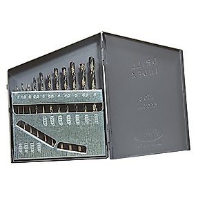 Viking Drill and Tool by Norseman 58650 SP-11M Type 643-UB135 Degree Split Point Magnum Super Premium Jobber Drill Bit Set (11 Piece)