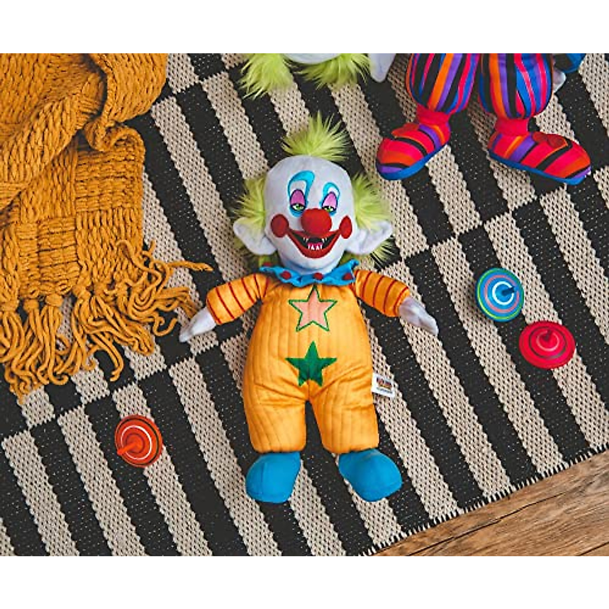 Killer Klowns from Outer Space Shorty 12-Inch Collector Plush Toy, Large Soft Stuffed Animal | 80s Horror Movie Collectibles