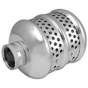 Rocky Mountain Goods Bubbler Sprinkler - Rustproof Aluminum Diffuser Flood Nozzle for Delicate Watering - Rapid Soaking Without Creating Hole or eroding Soil - for Vegetable Garden, Flowers/Law