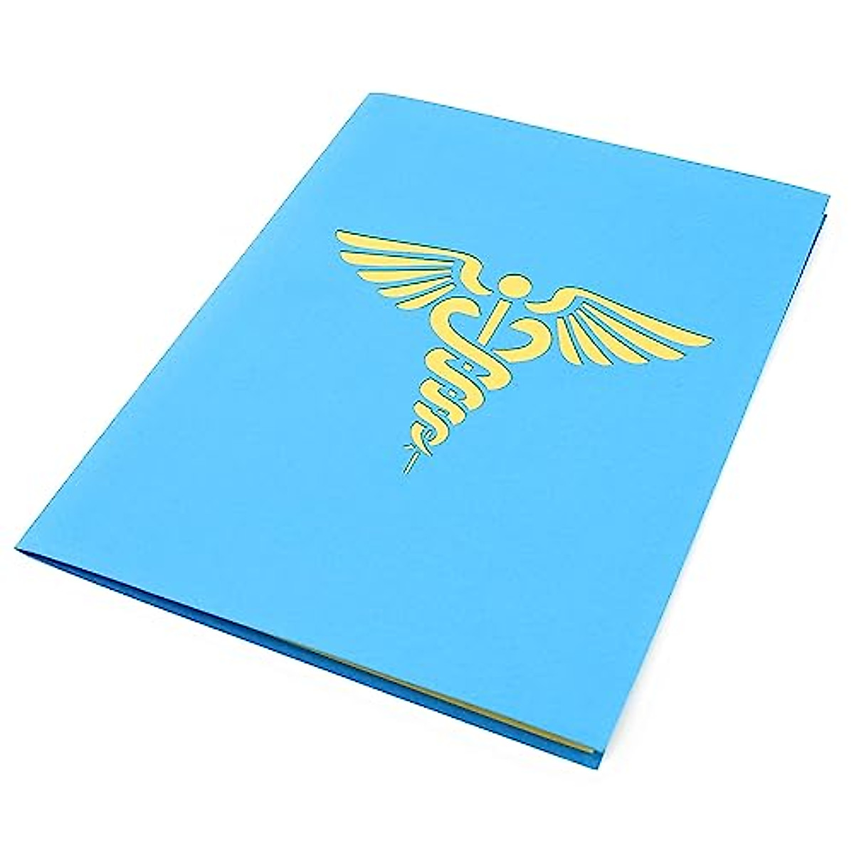 PopLife Healthcare Heart 3D Pop Up Card, For Doctors, Nurses, EMTs, Essential Medical Staff - Hospital Thank You Note - Pop Up Valentines Card - Anniversary Pop Up Mother's Day Card, Happy Birthday