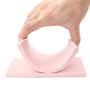 SGHUO 8 Pcs 4"x6" Pink Rubber Carving Blocks Linoleum Block Stamp Making Kit
