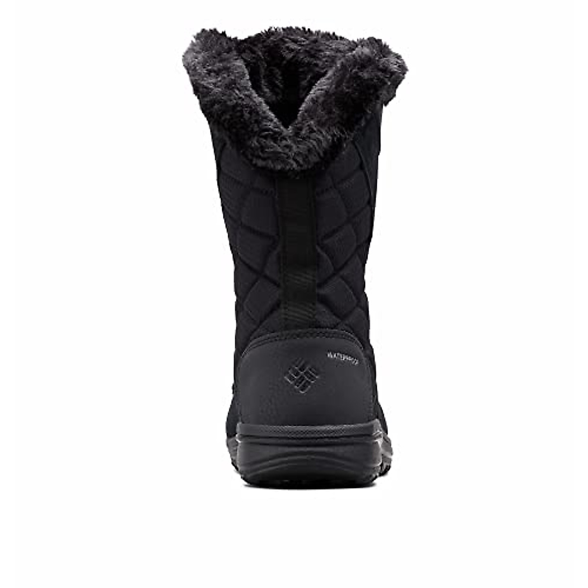 Columbia Women's Ice Maiden II Snow Boot, Black/Columbia Grey, 9.5 M US