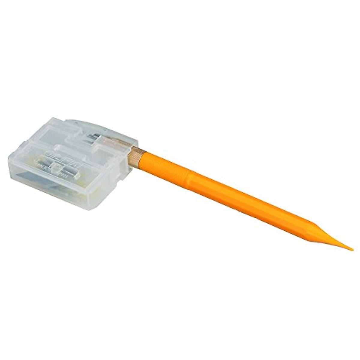 OLFA Designer Graphic Art Knife Set (AK-5) - Precision Hobby Craft Knife Kit (1 Knife, 30 Blades, 1 Needle) for Art, Crafts, Scrapbooking, Scoring, Stencil, Replacement Blades: OLFA KB-5 Art Blades