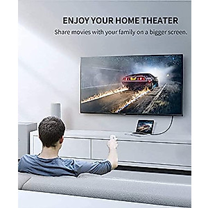 vienon USB to HDMI Adapter Cable for Mac OS Windows 10/8/7/Vista/XP, USB 3.0 to HDMI Male HD 1080P Monitor Display Audio Video Converter Cord 6.6FT