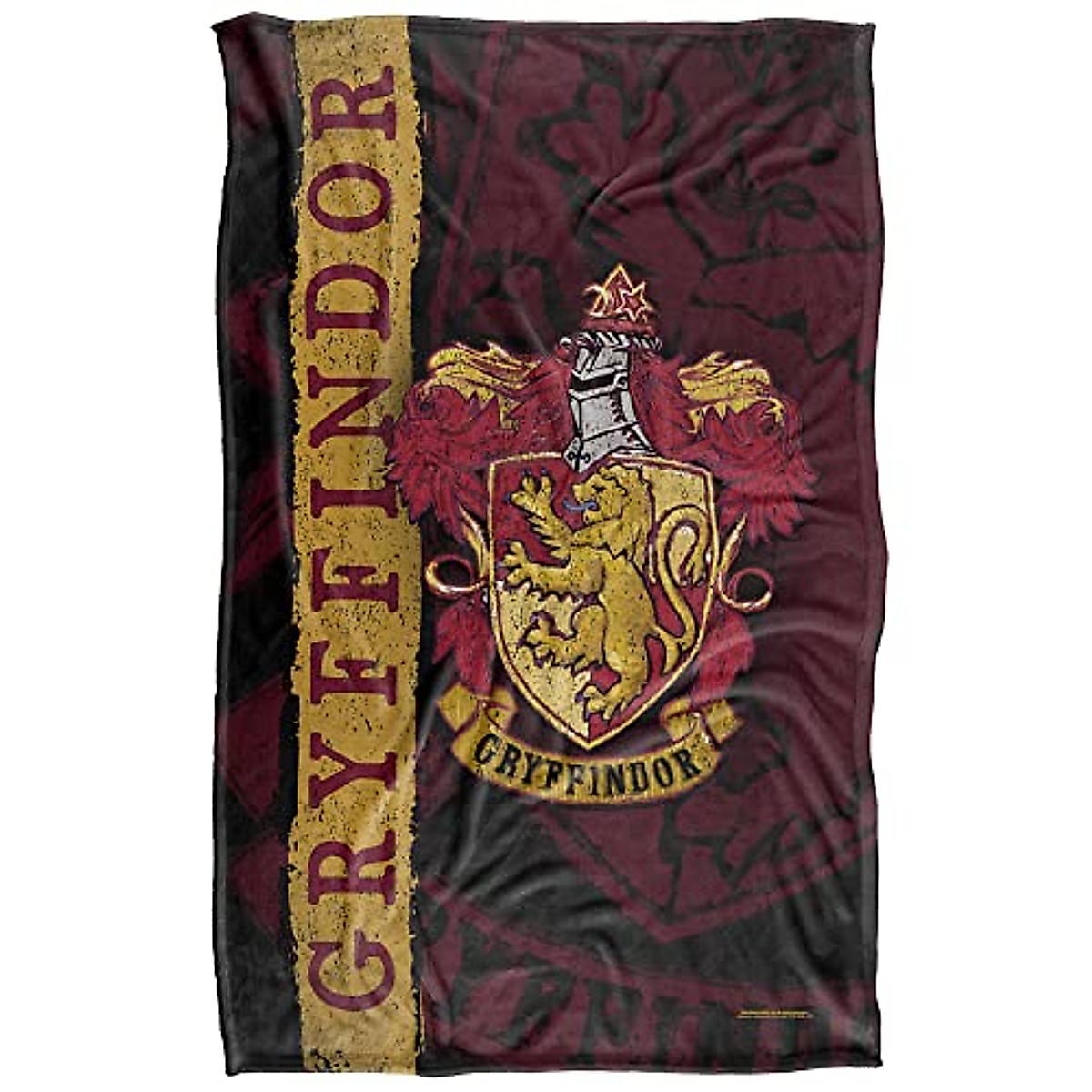 Harry Potter Blanket, 36"x58" Harry Potter House Crest Gryffindor Silky Touch Super Soft Throw Blanket