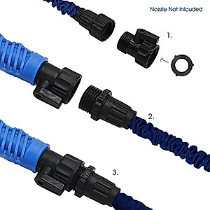 InSassy (TM) Flexible Expandable Garden Hose, 50 FT