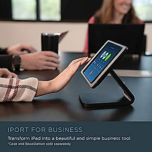 IPORT Luxe (LuxePort) Case iPad Case - Compatible with iPad 10.2 9th gen and iPad 10.2 8th gen - White