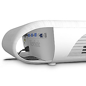 ViewSonic PJD5553LWS 3200 Lumens WXGA HDMI Short Throw Projector, One Size, White