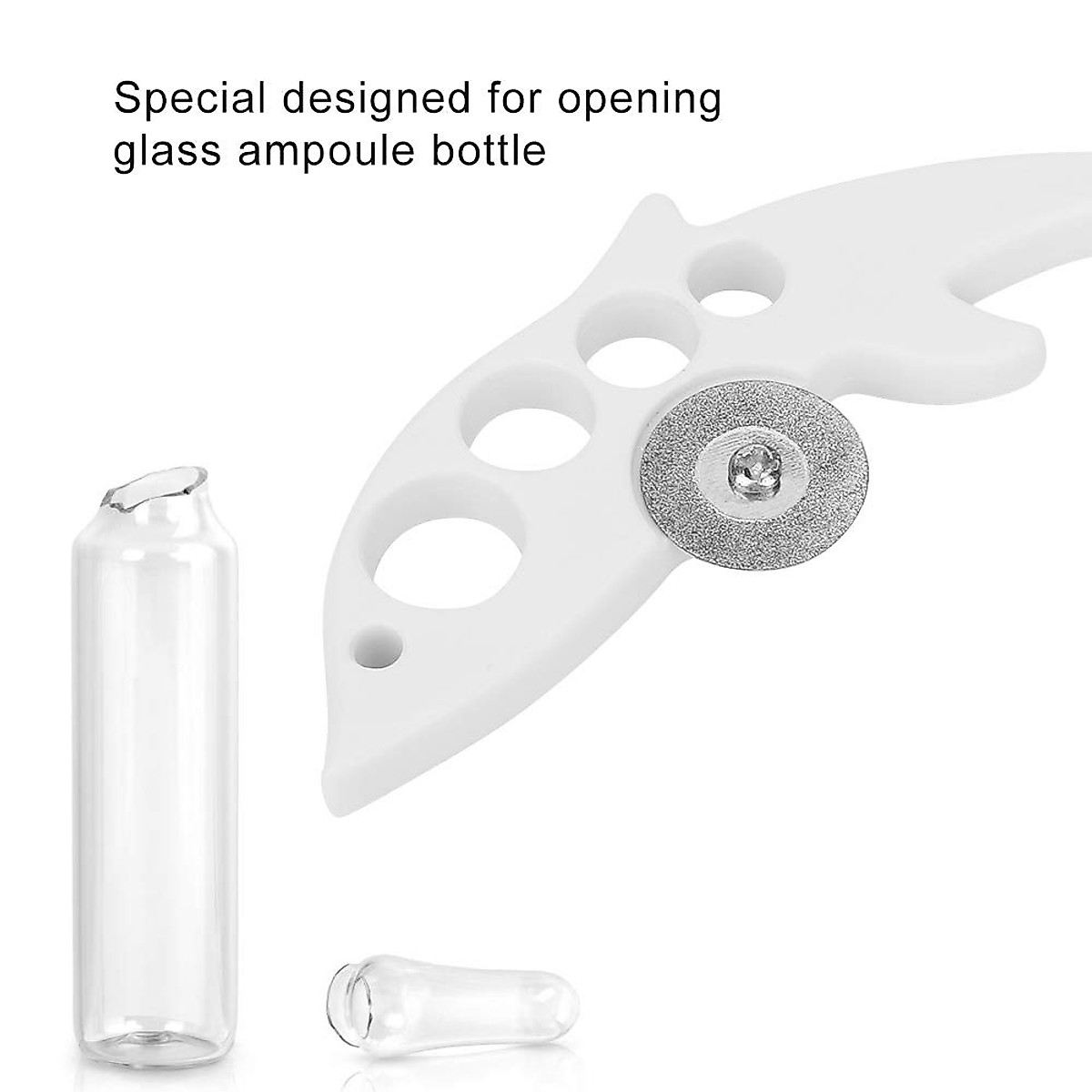 Bottle Opener, Fish Shape Ampoule Cutting Device Glass Ampoule Bottle Opener Ampule Breakers Cutting Device