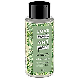 Love beauty and planet tea tree oil & vetiver shampoo, 400ml (1 battles)