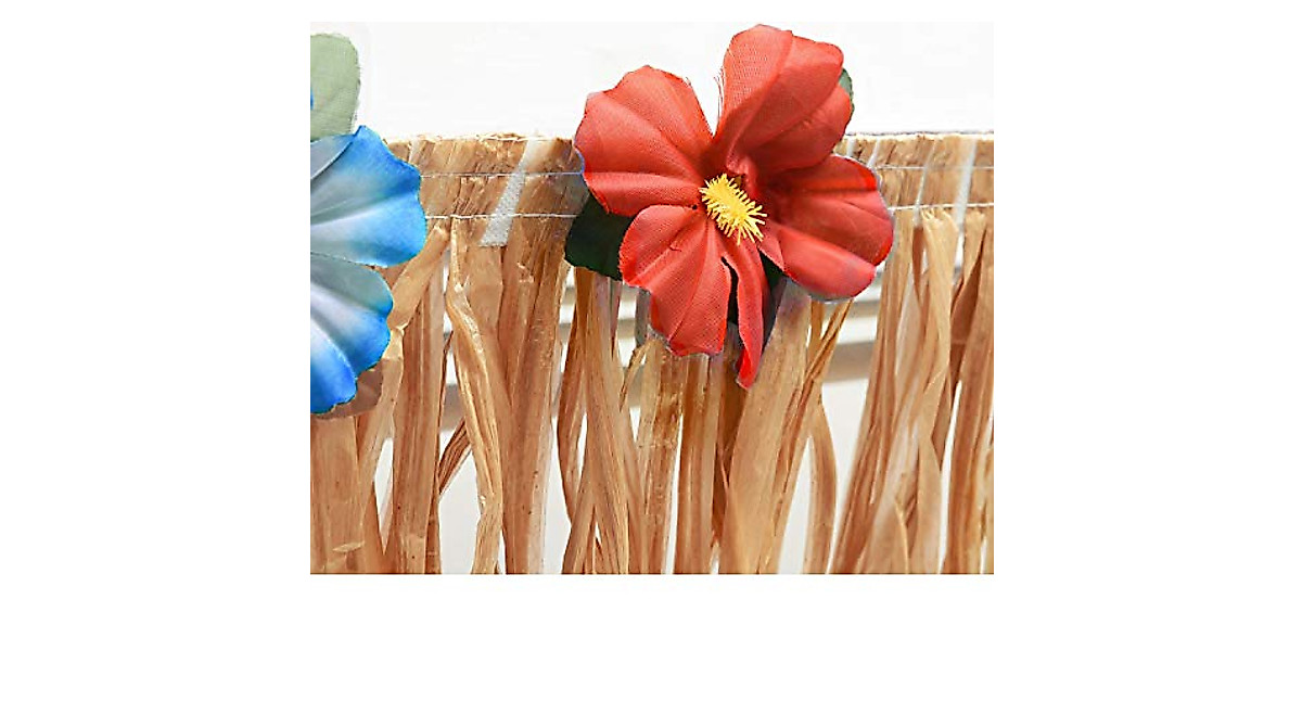 9ft Luau Grass Table Skirt - Hawaiian Party Decor