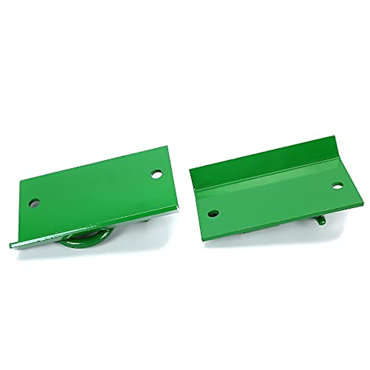 HECASA Tractor Bucket Hook Grab Hooks Compatible with John Deere Compact Tractor 1025R 2032R 3320 2520 Tractor Bucket Hooks D Rings Bolt on Heavy Duty