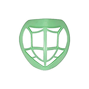 Face Covering Protective 3D Bracket Mouth Shields Holder for Men Women Increase Breathing Space Unisex Internal Nose Bridge Supporting Reusable Extension Bracket Washable (Blue/Green/White, 4/6pcs)