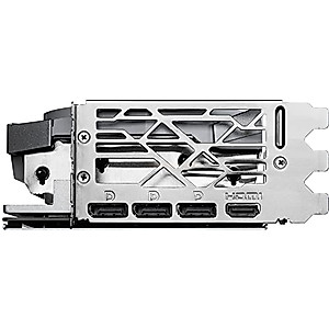 MSI Gaming GeForce RTX 4070 Ti 12GB GDRR6X 192-Bit HDMI/DP Nvlink Tri-Frozr 3 Ada Lovelace Architecture Graphics Card (RTX 4070 Ti Gaming X Trio White 12G)