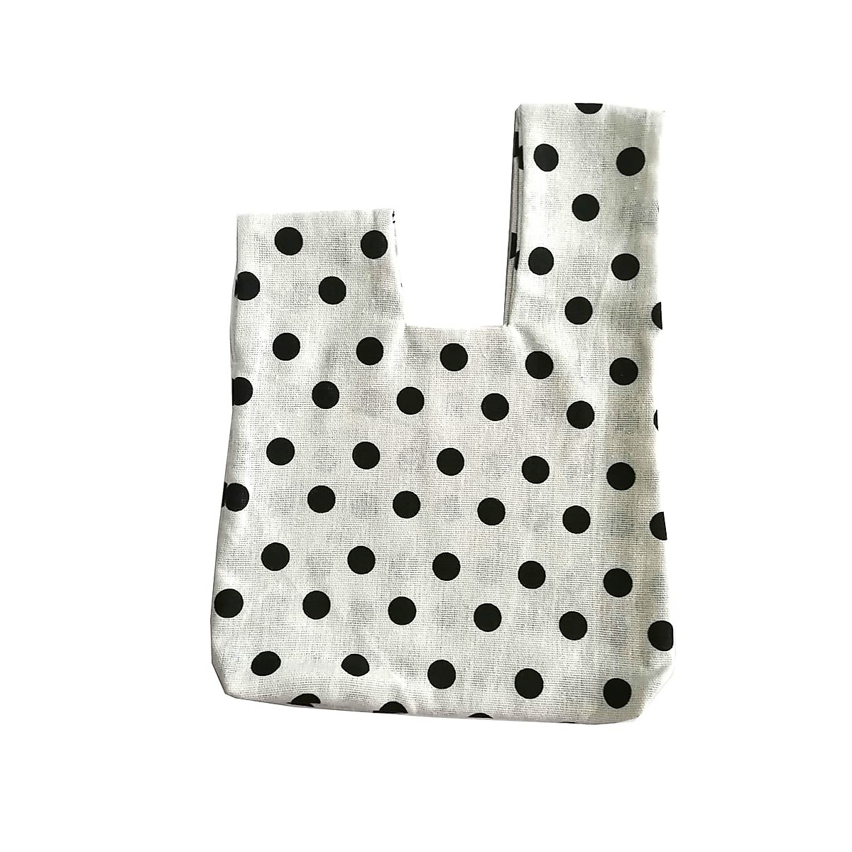 Chezi Women's Cute Pattern Knot Bag Small Size (polka dot)