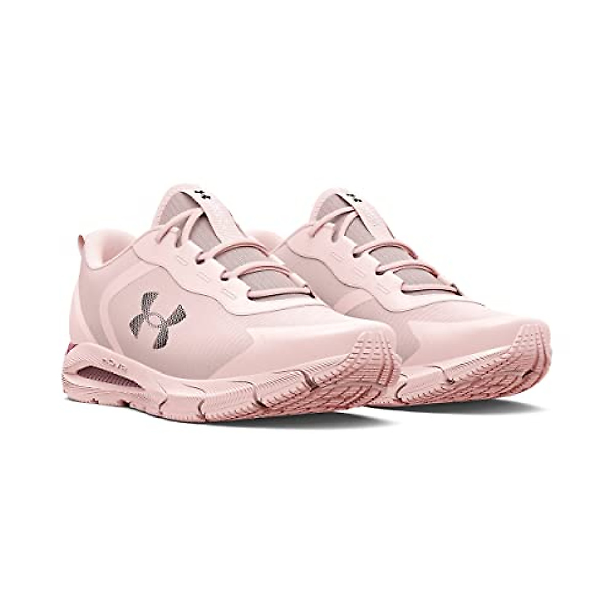 Under Armour Women's HOVR Sonic Special Edition, Pink Note/Jet Gray, 10 Medium US