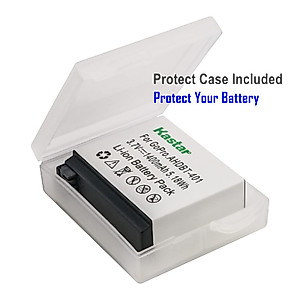 Kastar 2-Pack AHDBT-401 / AHBBP-401 Battery Replacement for Gopro Hero 4 HD Black, HERO4 Silver, Hero 4 HD Silver, HD HERO4 Black & Silver, HD Hero 4 Black & Silver