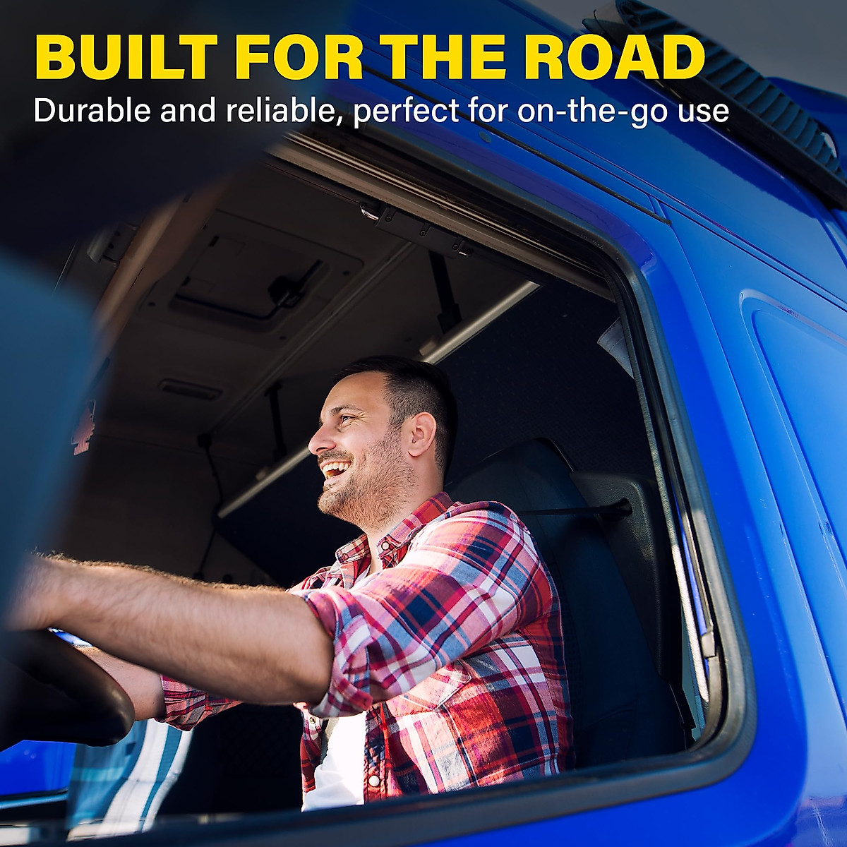 Gear Keeper CB MIC KEEPER Retractable Microphone Holder RT4-4112 – Features Heavy-Duty Snap Clip Mount, Adjustable Mic Lanyard and Hardware Mounting Kit - Made in USA – Black