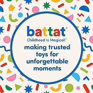 Battat- Play Circle- Shopping Cart – Toy Food – Play Kitchen For Toddlers- Pretend Play- Shopping Day Grocery Cart- 2 years +