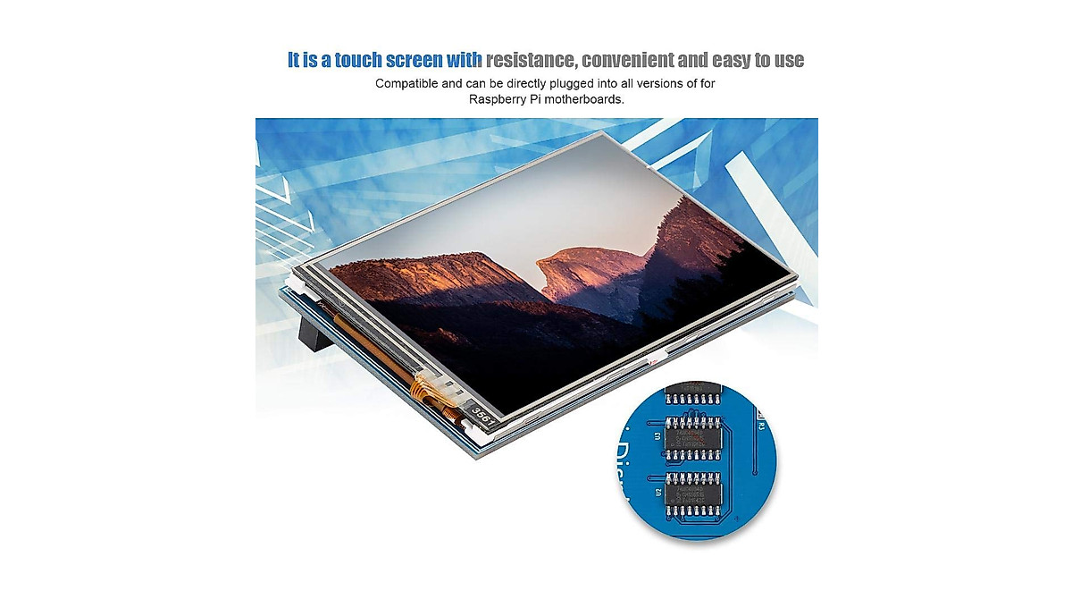 Yoidesu 3.5-inch Colorful Touchscreen for, HDMI LCD IPS Touch Screen ...