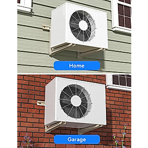 Toutgood Mini Split Wall Mounting Strong Bracket for 12000 Btu to 24000 Btu Outdoor Ductless Mini Split Air Conditioner Heat Pump AC Systems, Max 490 Lb Capacity