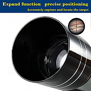 MIANHT Tripod Astronomical Telescope - Astronomical Portable Refracting Telescope, HD High-Power 90x Children's Gift Telescope for Astronomy Beginners, with Phone Adapter