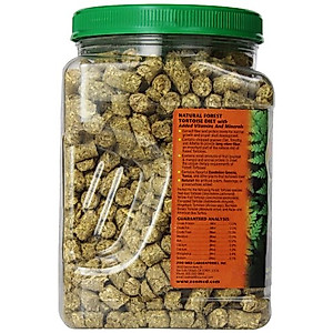 Zoo Med Natural Tortoise Food, 35-Ounce, Forest