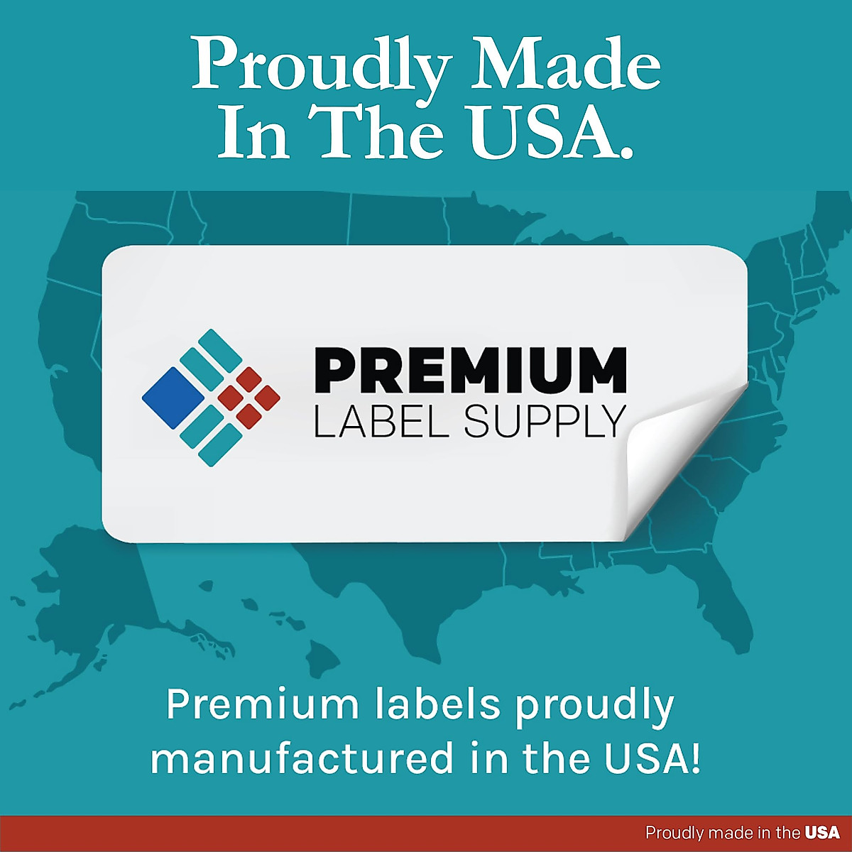 Premium Label Supply White Sticker Return Address Labels – 1.75” x .5" – Laser/Inkjet Compatible – (80 Labels/Sheet), 25 Sheets – 2000 Total Adhesive Labels