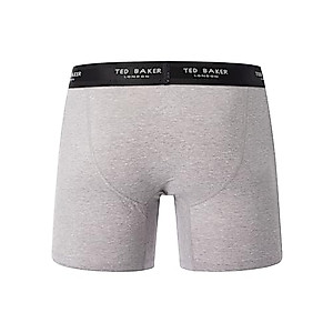 Ted Baker Men's 3 Pack Boxer Briefs, Multicoloured, L