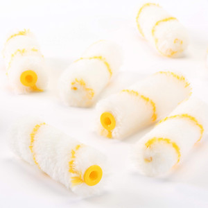 Bates- Paint Rollers, 4 inch Paint Roller with 10 Covers, Small Paint Roller, Paint Rollers for Painting Walls, Mini Rollers for Painting, Paint Roller Small, Paint Roller Frame, Wall Painting Tool