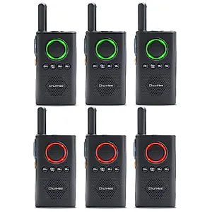 ChunHee Wireless Intercom System for Elderly/Kids, Home Intercom System Room to Room Communication, 1.5 Miles Long Range 16 Channel Intercom System for Home/Office/Camping/Hiking/Vacation