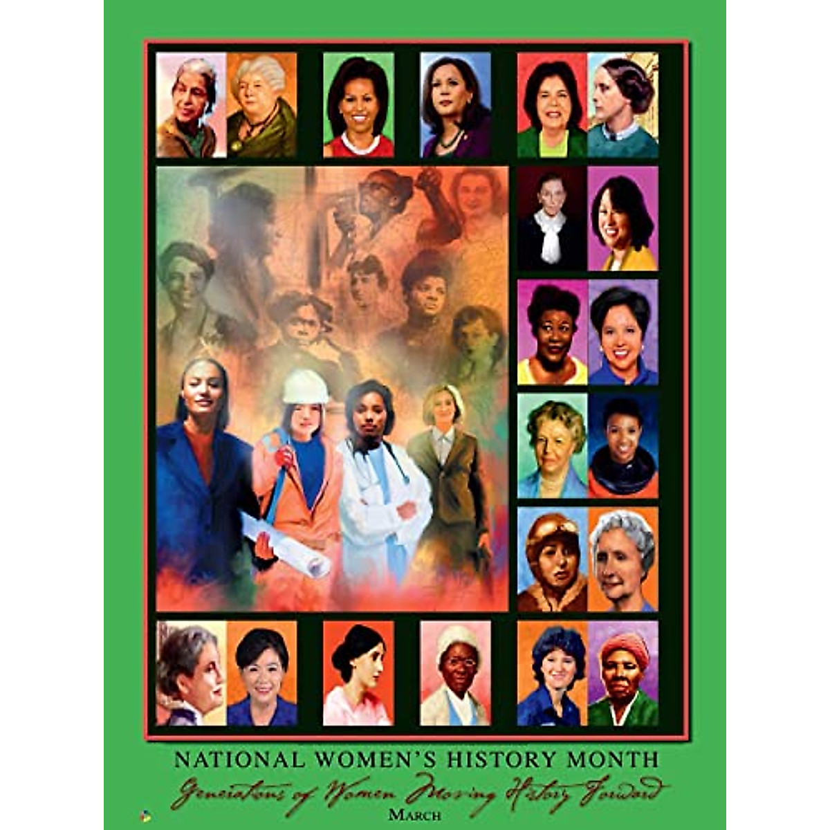 National Women's History Month - Generations of Women Moving History Forward - WH7