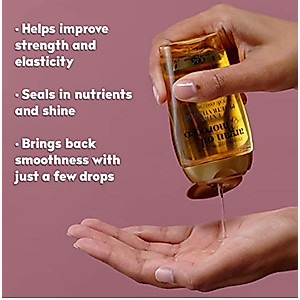 OGX Set of 2 Extra Strength Renewing + Argan Oil of Morocco Penetrating Hair Oil Treatment, Deep Moisturizing Serum for Dry, Damaged & Coarse Hair, Paraben-Free, Sulfated-Surfactants Free, 3.3 Fl Oz