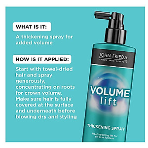 John Frieda Luxurious Volume Root Booster Blow-Dry Lotion, 6 oz (Pack of 2)