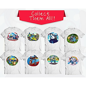 Whimsical Enamel Pin - Playful Character Duo Pin for Animation Fans, Horror Pin, 2 Inch Zinc Alloy Lapel 90s Pin, Funny Enchanting Nostalgic Collectible Pin