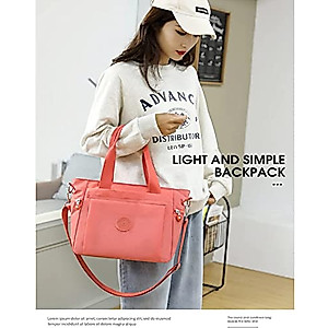 YSGBYSG Female Multi-Color Large-Capacity Tote Bag, Handbag Waterproof Canvas Design, Women's Crossbody Bag Shoulder Bag (black)