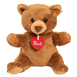 Premium Italian Designed Trudi Ettore Giant Teddy Bear, Big 22-inch Plush, Brown Bear, Kids Toys for Ages 3 Up by Just Play