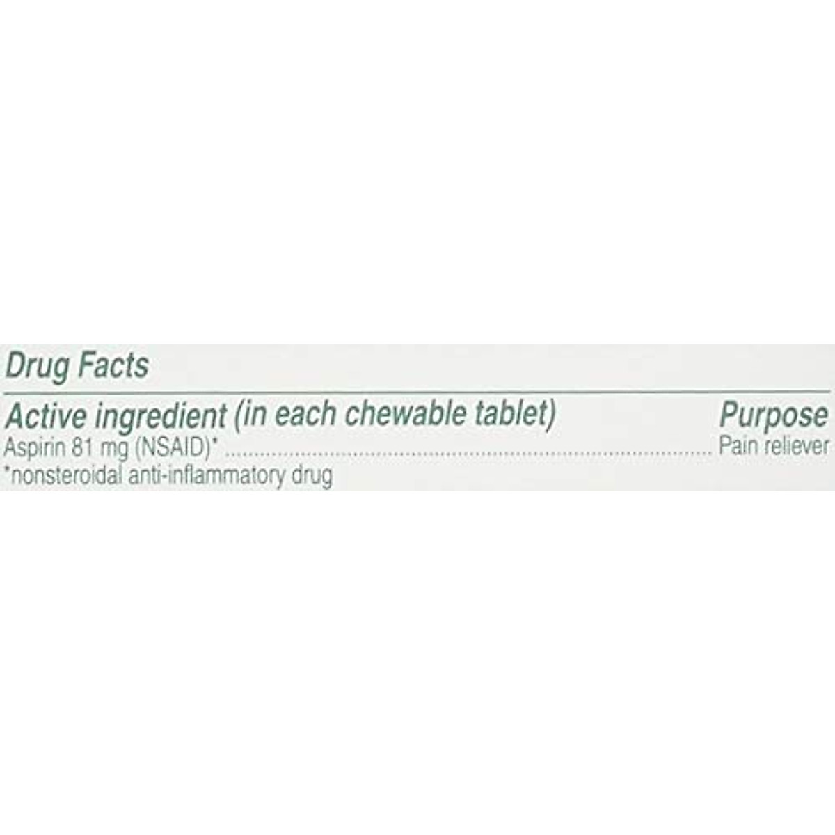 Aspirin Regimen Bayer 81mg Chewable Tablets | #1 Doctor Recommended Aspirin Brand | Pain Reliever | Orange Flavor | 108 Count, 36 Count (Pack of 3)