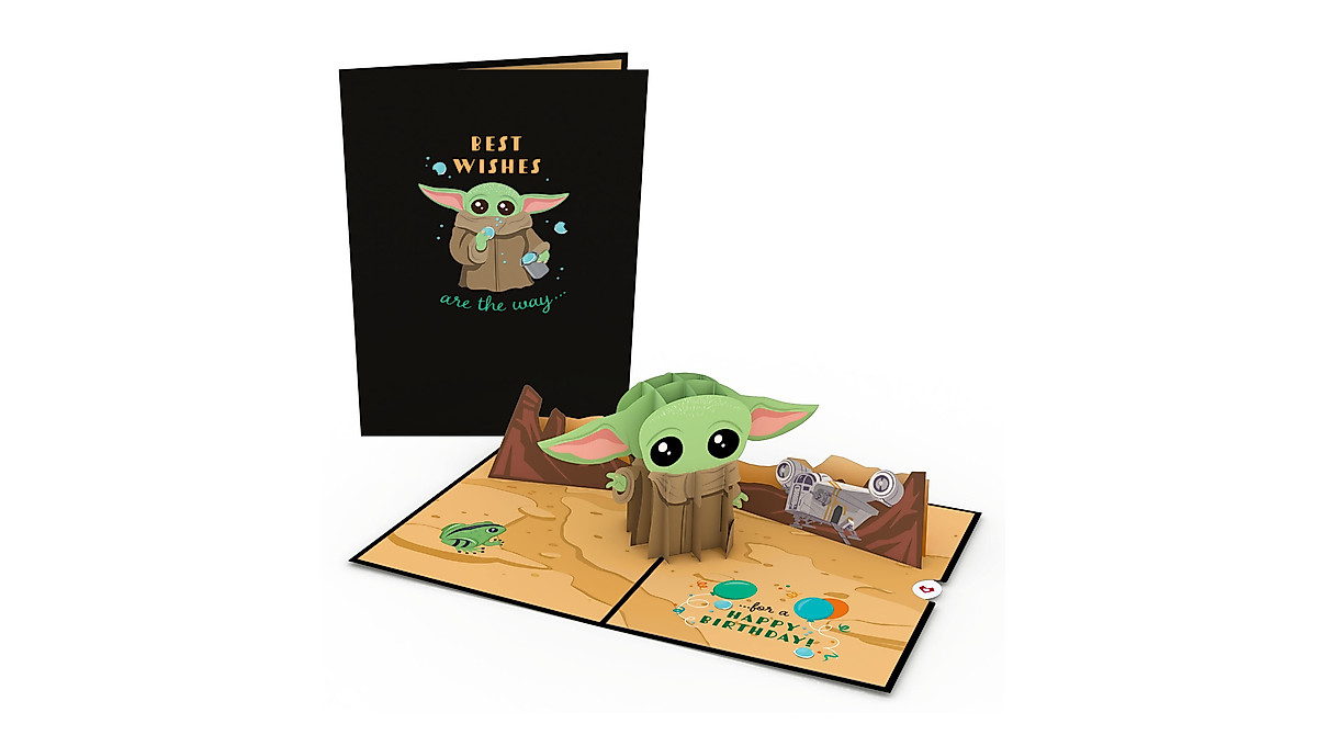 Grogu Birthday Card - Star Wars Lovepop 3D Greeting