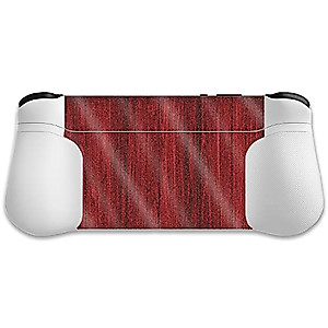MightySkins Glossy Glitter Skin Compatible with Logitech G Cloud Gaming Handheld - Cherry Grain | Protective, Durable High-Gloss Glitter Finish | Easy to Apply | Made in The USA