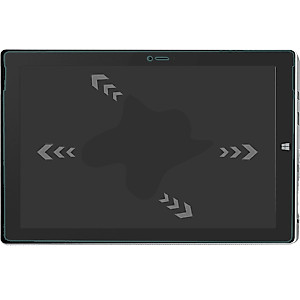 [2-PACK]-Mr.Shield Designed For Microsoft Surface Pro 3 12 inch [Tempered Glass] Screen Protector [0.3mm Ultra Thin 9H Hardness 2.5D Round Edge] with Lifetime Replacement