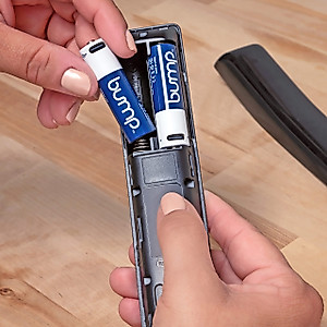 bump AA 1.5V Rechargeable Batteries - 4 Pack -Lithium Ion, High Output, Fast & Long Lasting USB-C Charge, Use w/Remote Control, Battery Operated Toys, Keyboards, Wireless Mice, Charger Cable Included