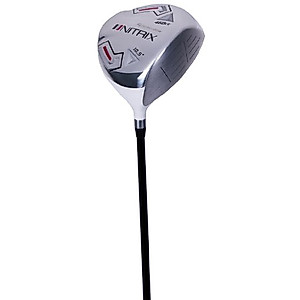 Pinemeadow Golf Men's Nitrix Pro Set Driver, 3 Wood, Hybrid, 6/7-PW Irons, Putter Bag (Right Hand, Graphite/Steel, Regular)