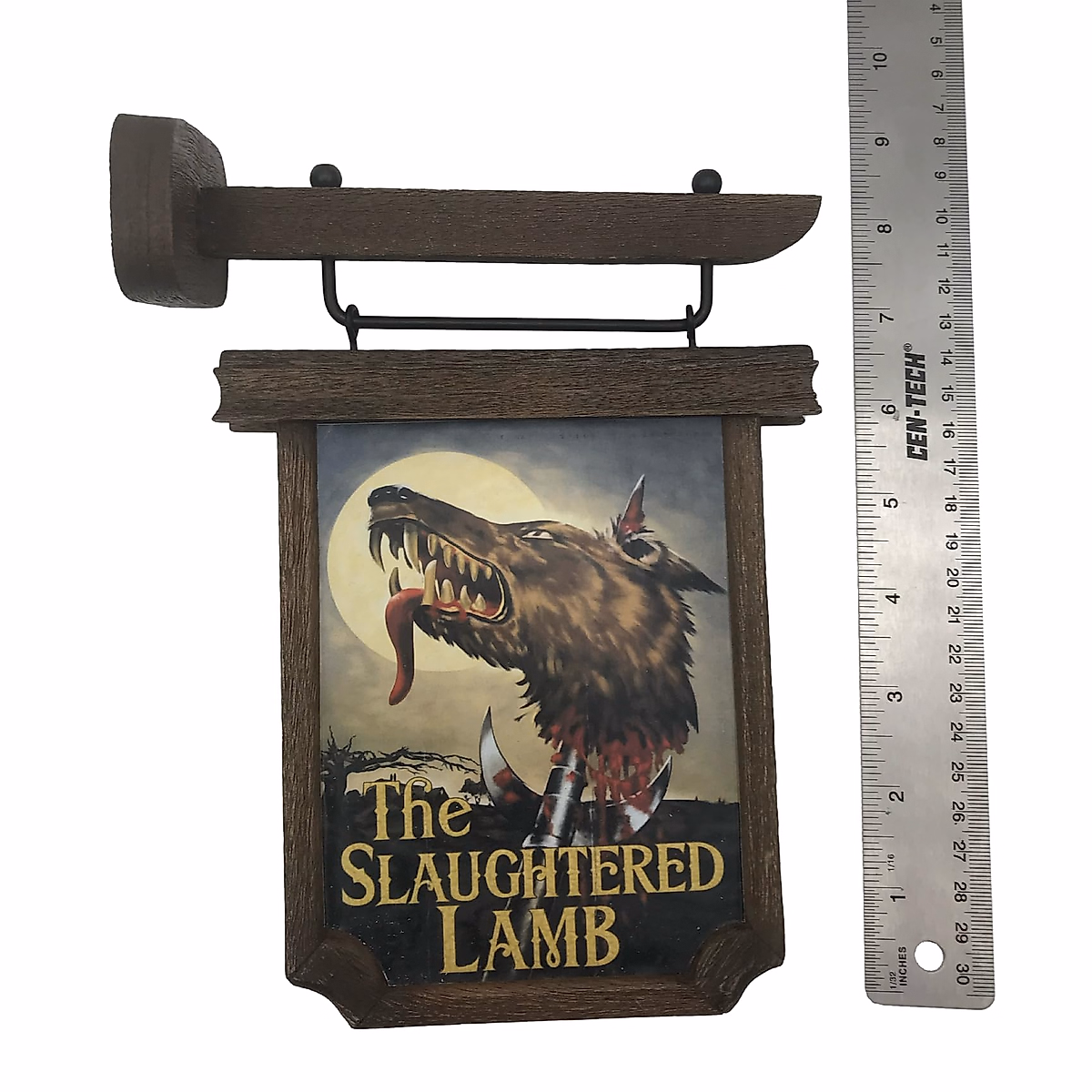 Factory Entertainment an American Werewolf in London - Pub Sign Scaled Prop Replica