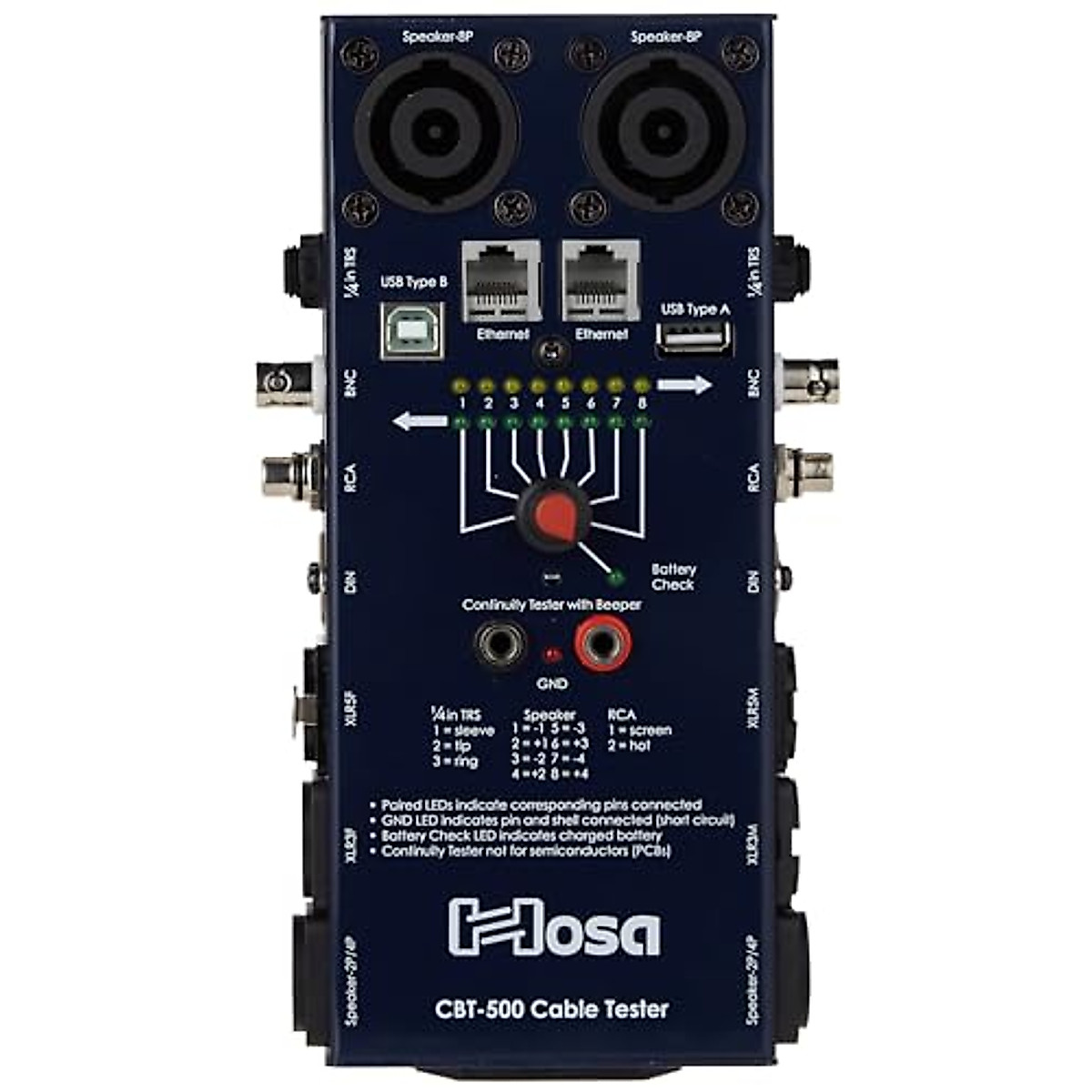 Hosa CBT500 Audio Cable Tester