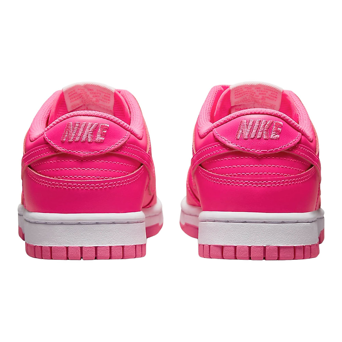 Nike Women's Dunk Low Shoes, Hyper Pink/White/Hyper Pink, 7.5